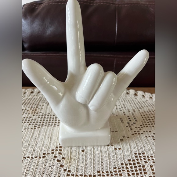 Accents | Als I Love You Ceramic Hand Excellent Condition No Flaws ...
